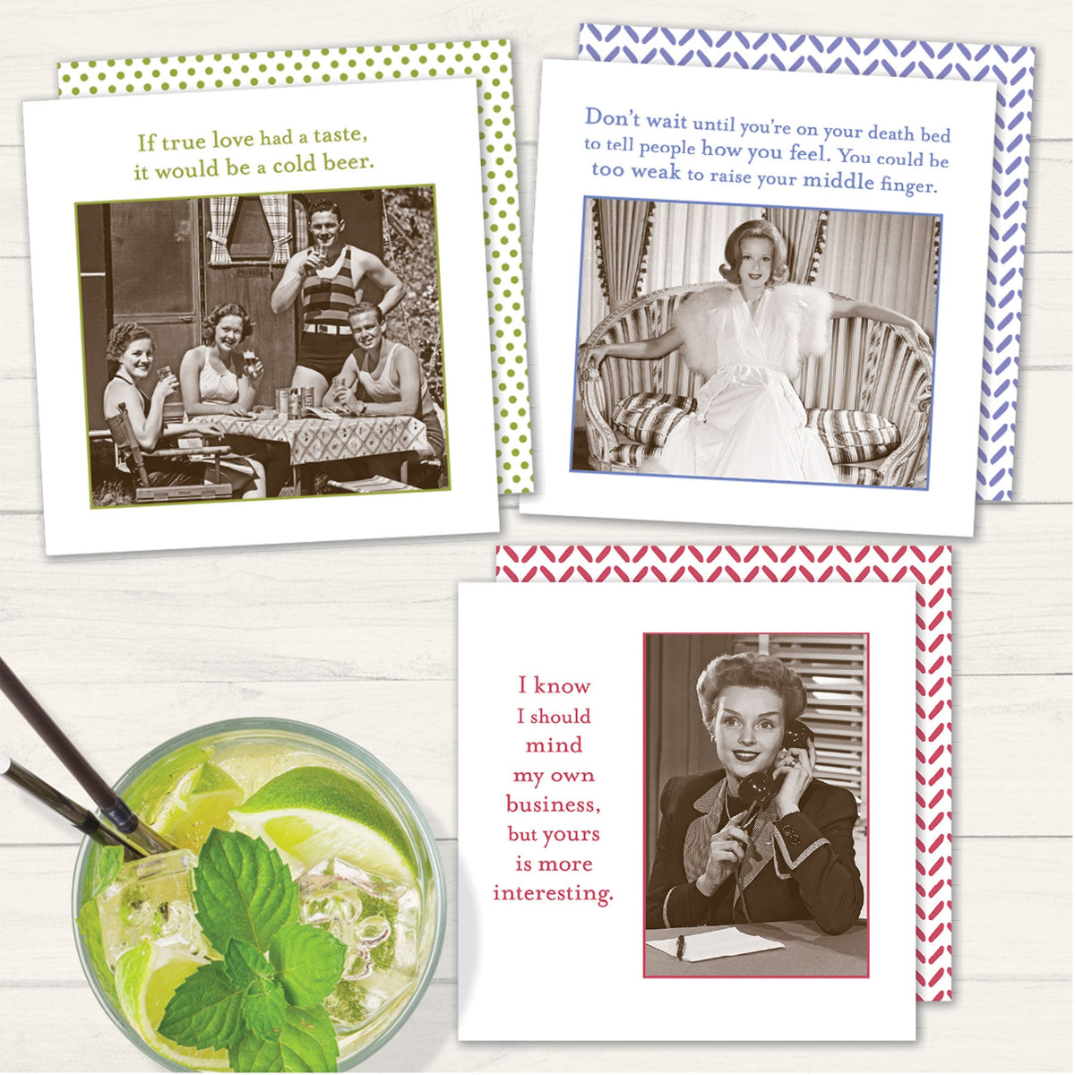 Beverage Napkins | Shannon Martin Design