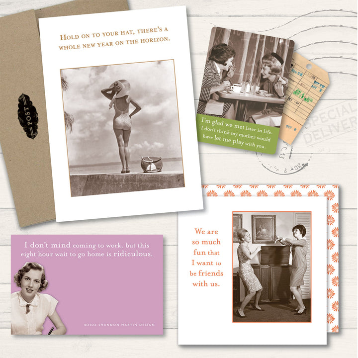 Shannon Martin Design | Humorous Greeting Cards & Gifts | Retro Style