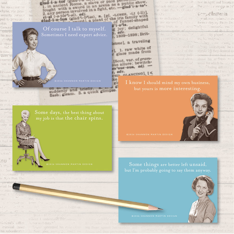 Shannon Martin Design | Humorous Greeting Cards & Gifts | Retro Style