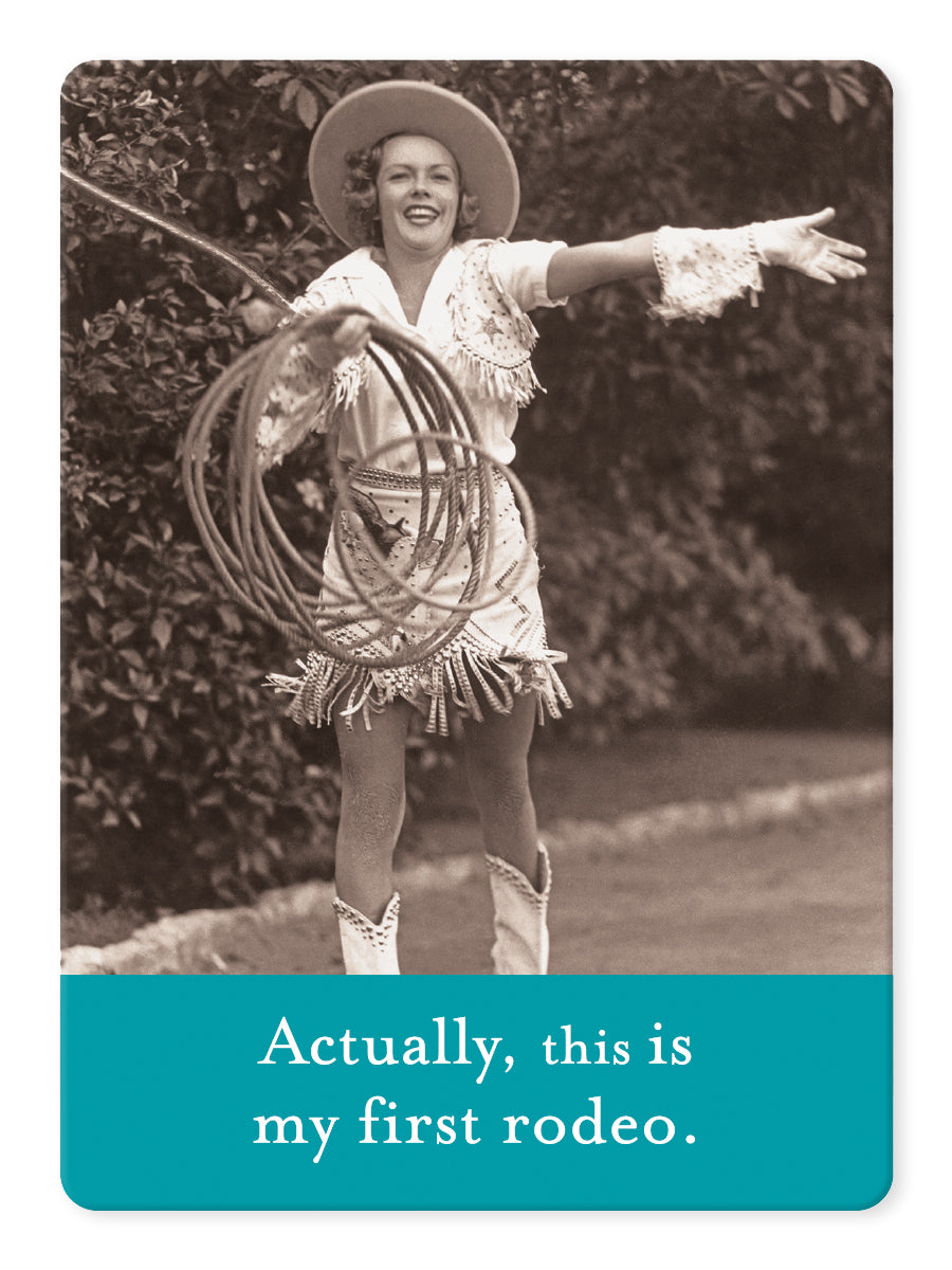 My First Rodeo Magnet | Shannon Martin Design