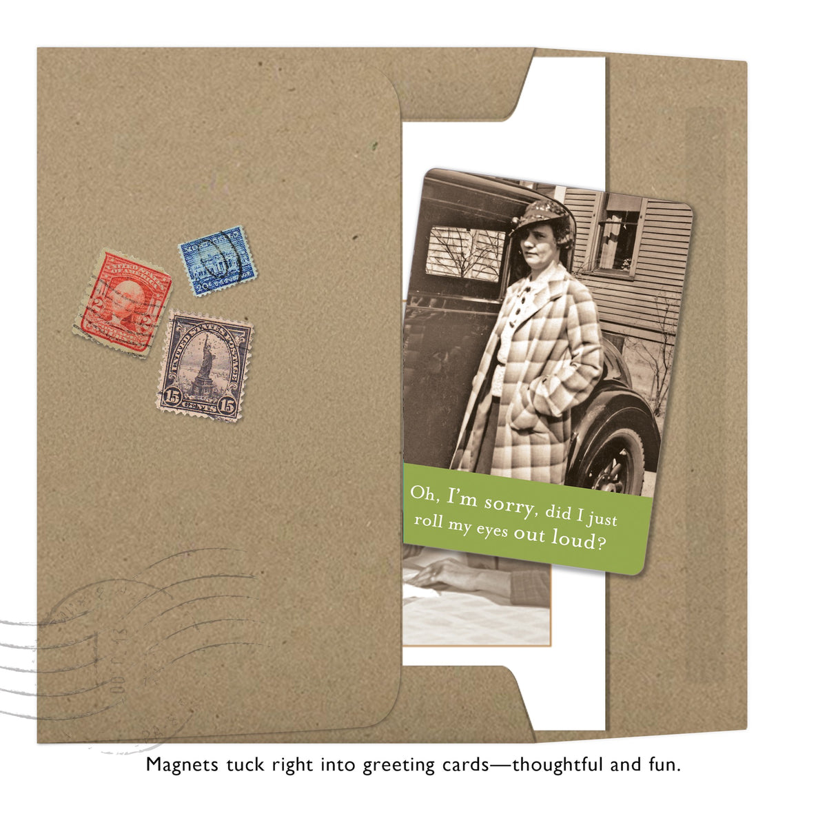 Roll My Eyes Magnet | Shannon Martin Design