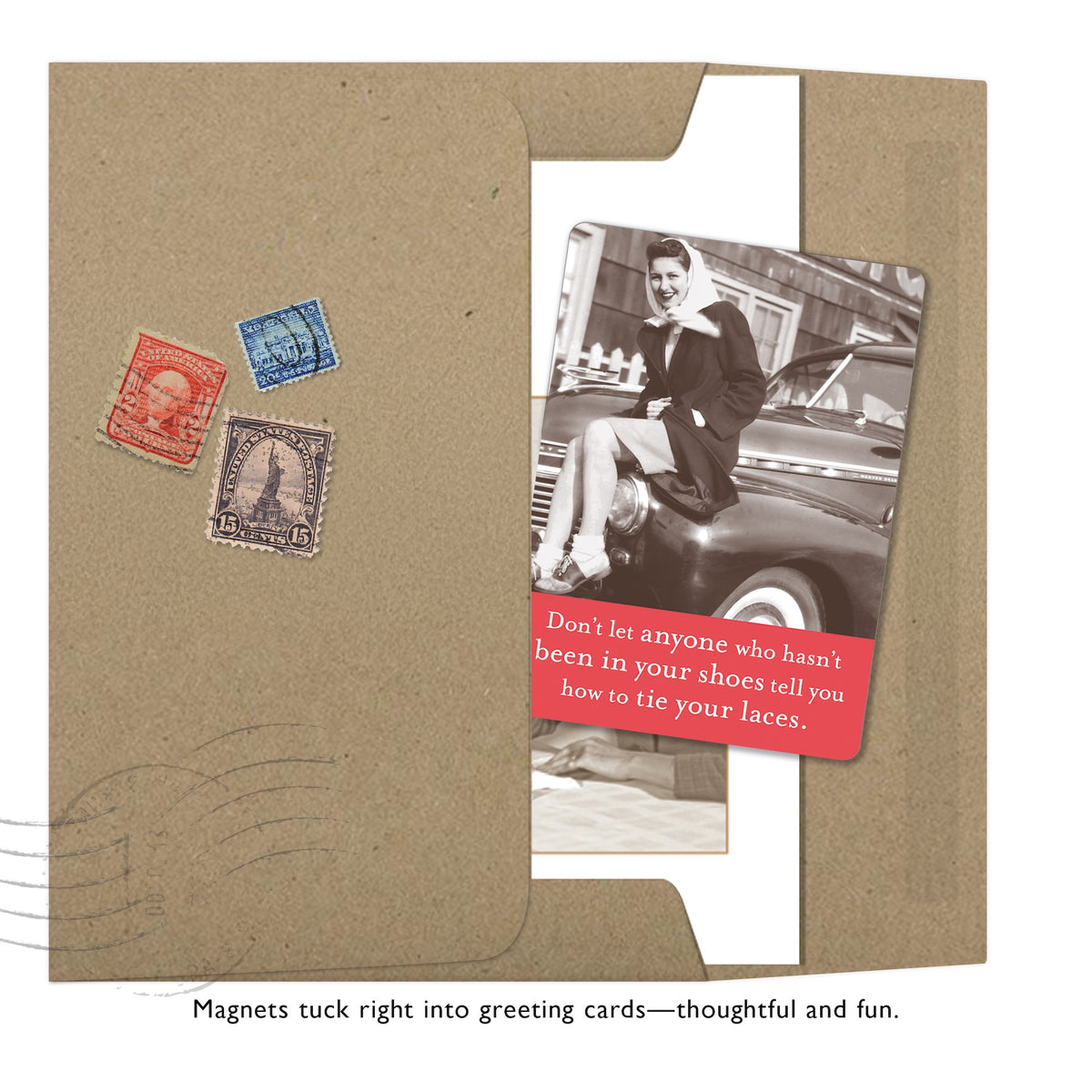 Tie Your Laces Magnet | Shannon Martin Design