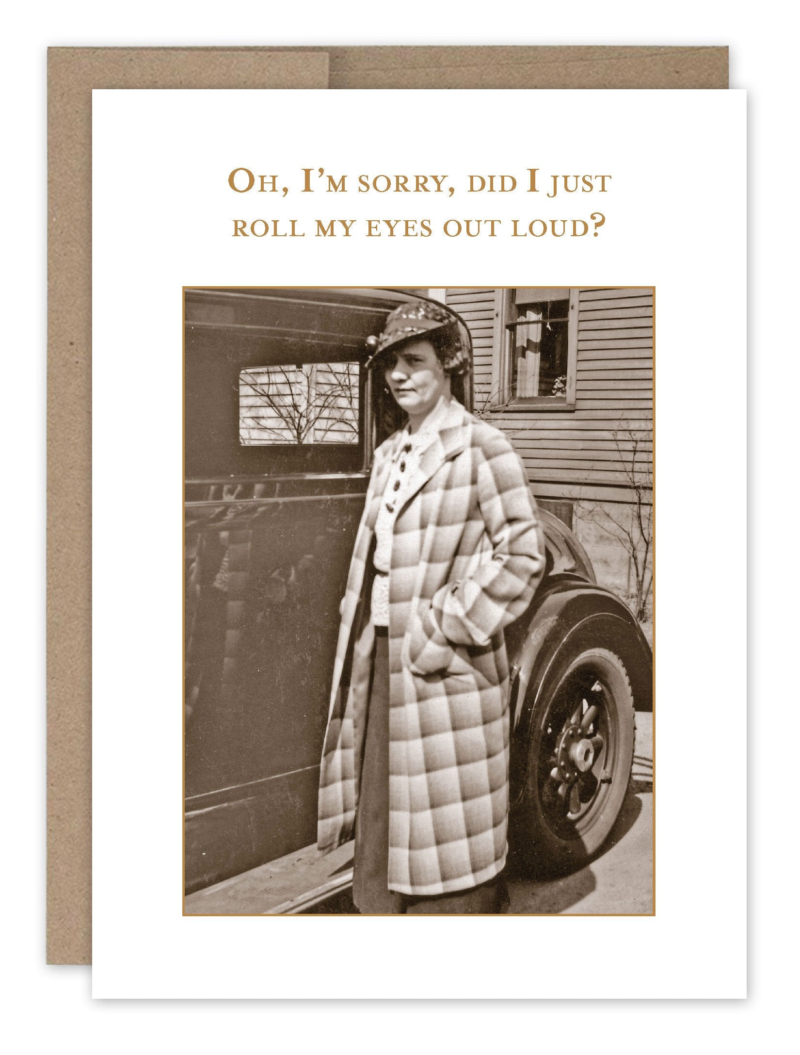 Roll My Eyes What A Hoot Card – Shannon Martin Design