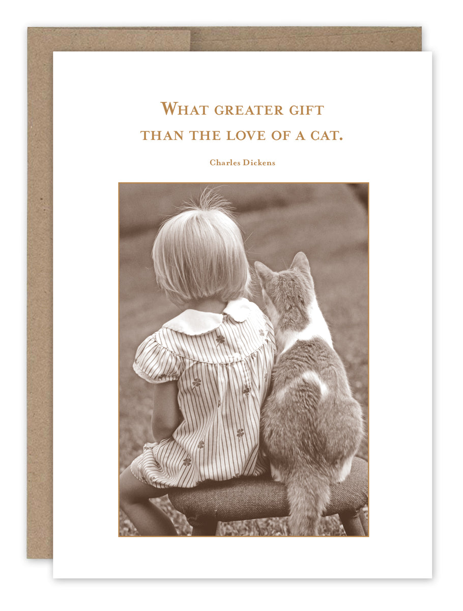 Love Of A Cat Friendship Card | Shannon Martin Design