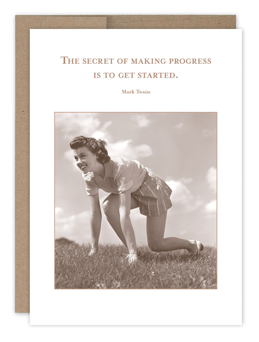 Get Started Encouragement Card | Shannon Martin Design