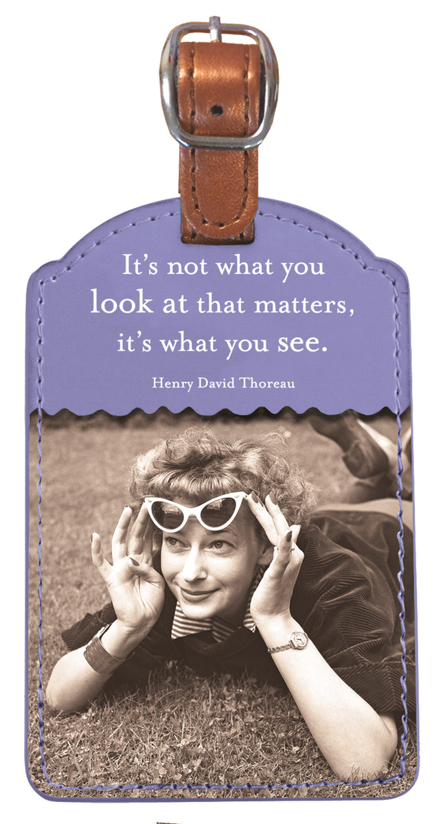What You See Luggage Tag | Shannon Martin Design