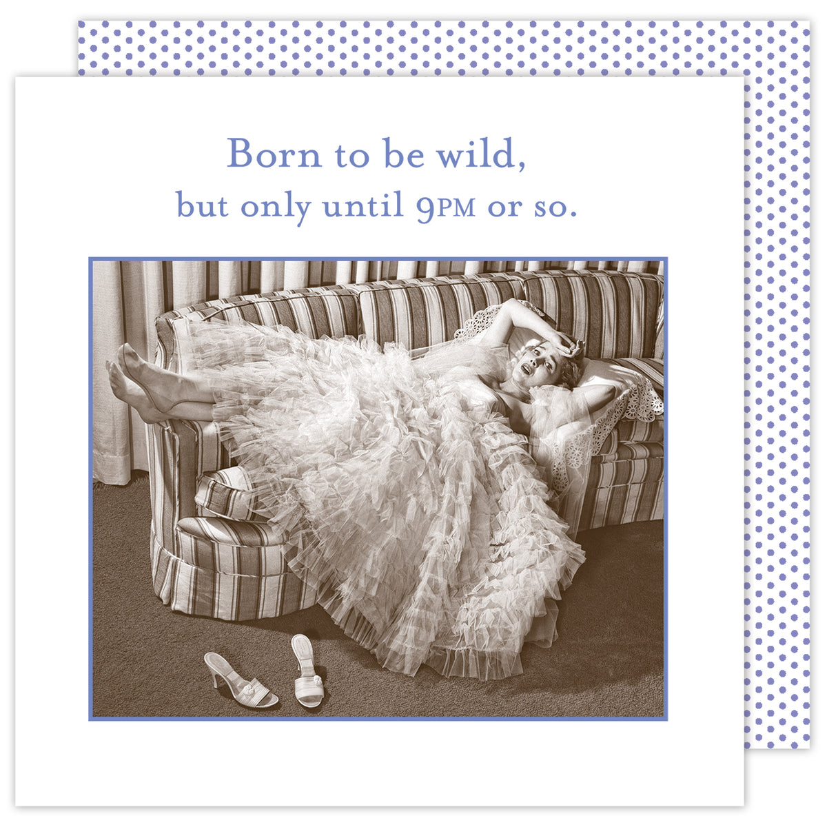 Born To Be Wild Beverage Napkin | Shannon Martin Design
