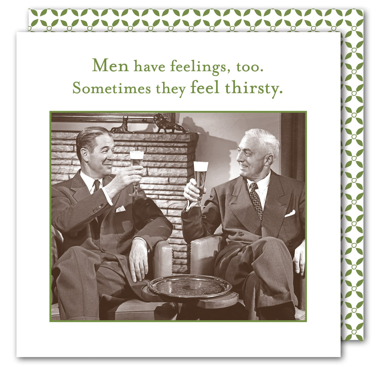 Men Have Feelings Napkin | Shannon Martin Design